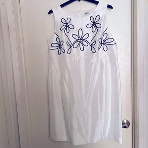 Kasper | Dresses | Womens Floral Embroidered Jewel Neck Jacket 8w ...